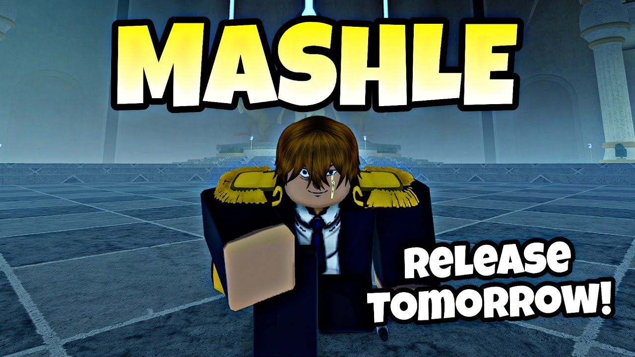 NEW MASHLE ROBLOX GAME IS COMING OUT!! - YouTube