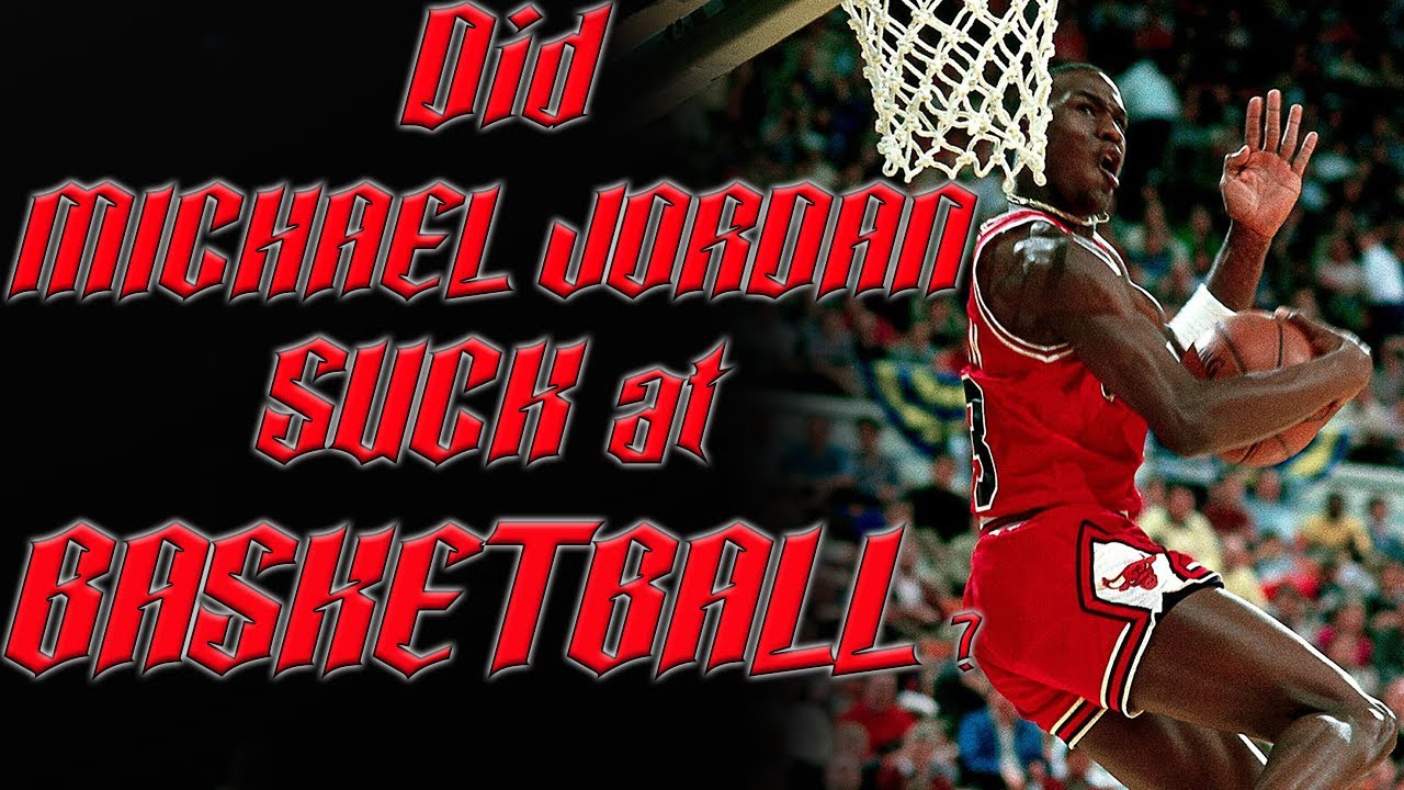 Michael Jordan Was GARBAGE at BASKETBALL (Footage Breakdown) - YouTube