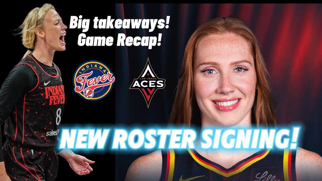 Fever sign new roster addition! Plus key highlights showing Indiana is ...