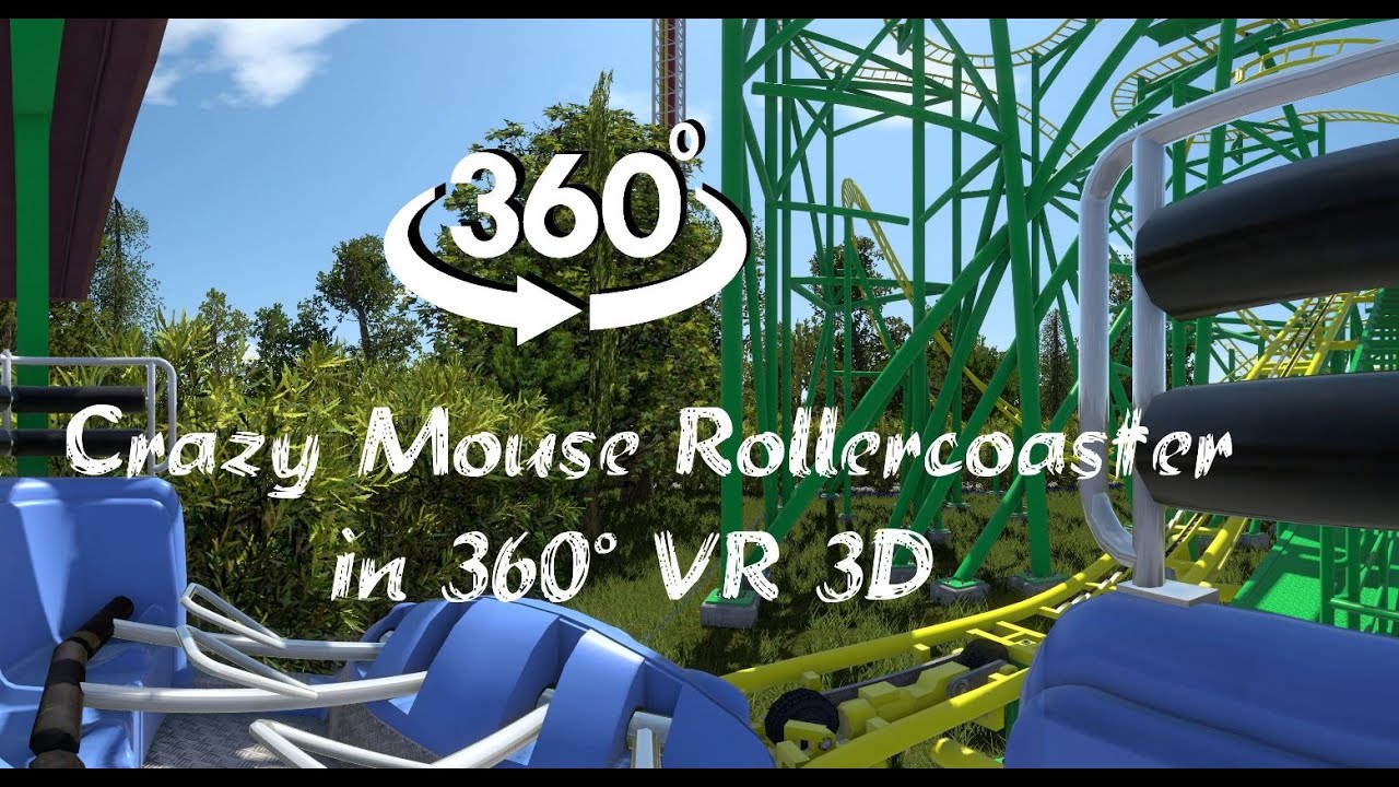 Crazy Mouse 3D Roller Coaster in 360° Degree interactive Technology ...