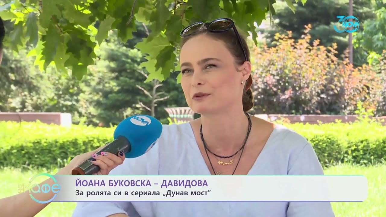 Йоана Буковска Давидова за ролята си в сериала „Дунав мост“ „На