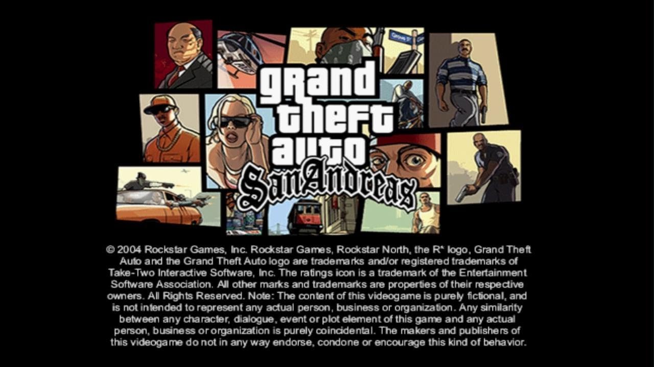 GTA SA - Ultra rare loading screen music - YouTube
