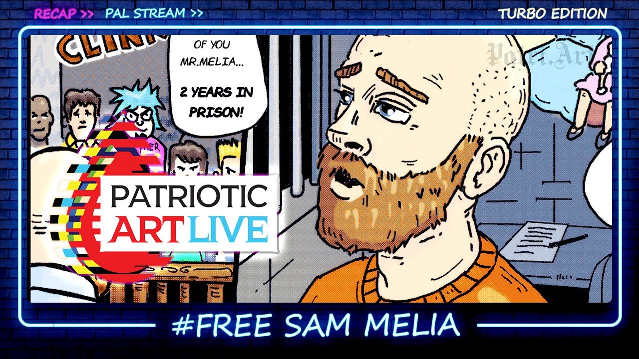 Free Sam Melia - PAL Stream #FreeSamMelia #ComicArt - YouTube