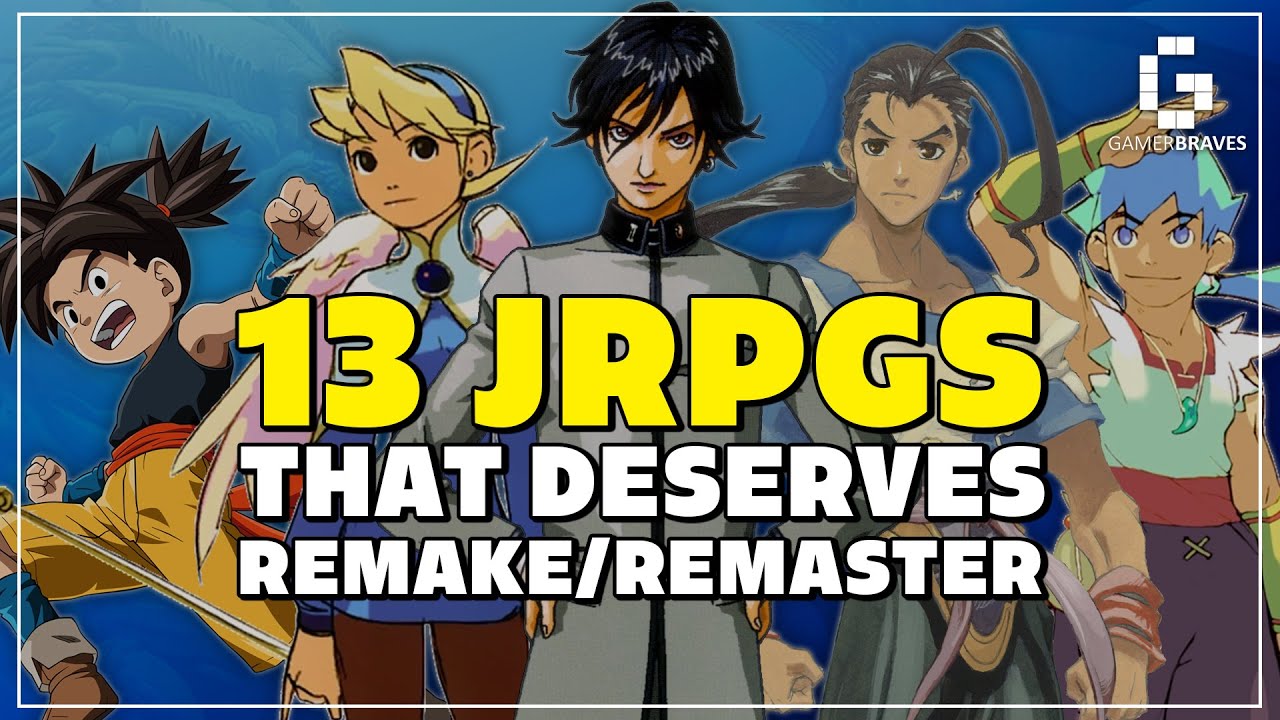 13 JRPGs That Deserve the Remake or Remaster! - YouTube