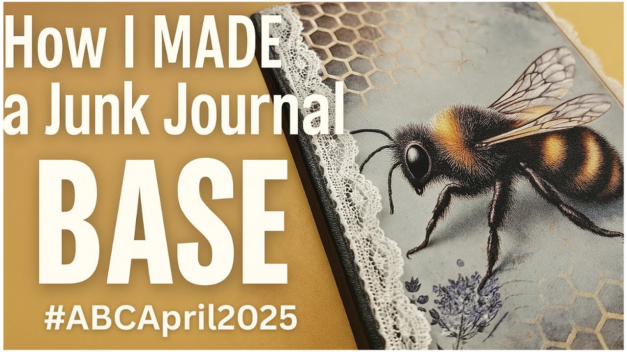 Made a STUNNING Handmade Journal from Recycled Materials! - YouTube