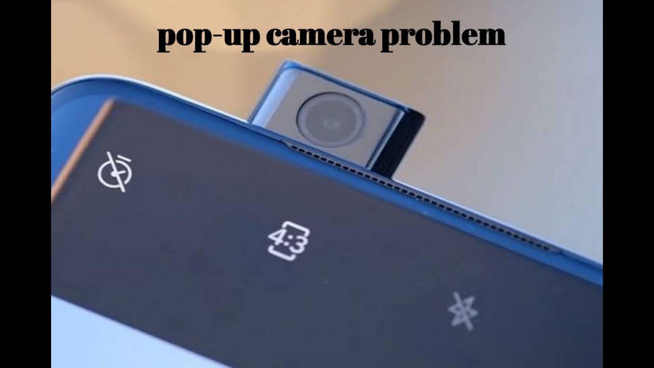 pop up camera problem - YouTube