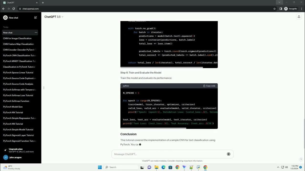 cnn for text classification pytorch - YouTube