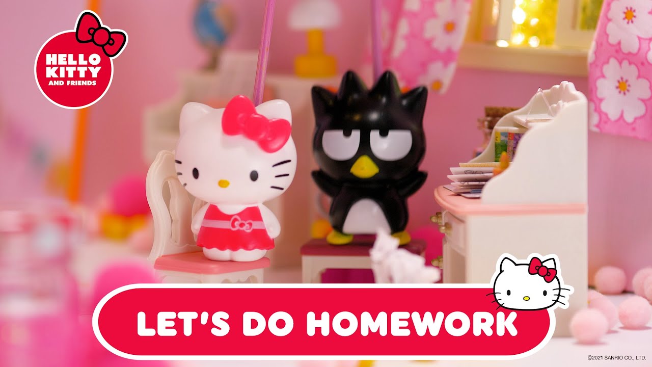 Let's do homework | Hello Kitty Puppets Adventures - YouTube