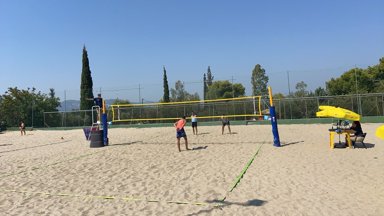 03/08/2024_ΠΑΝΕΛΛΗΝΙΟ beach volley 2024_1ος αγώνας_2-1_ΓΚΡΙΤΖΑΛΗΣ ...