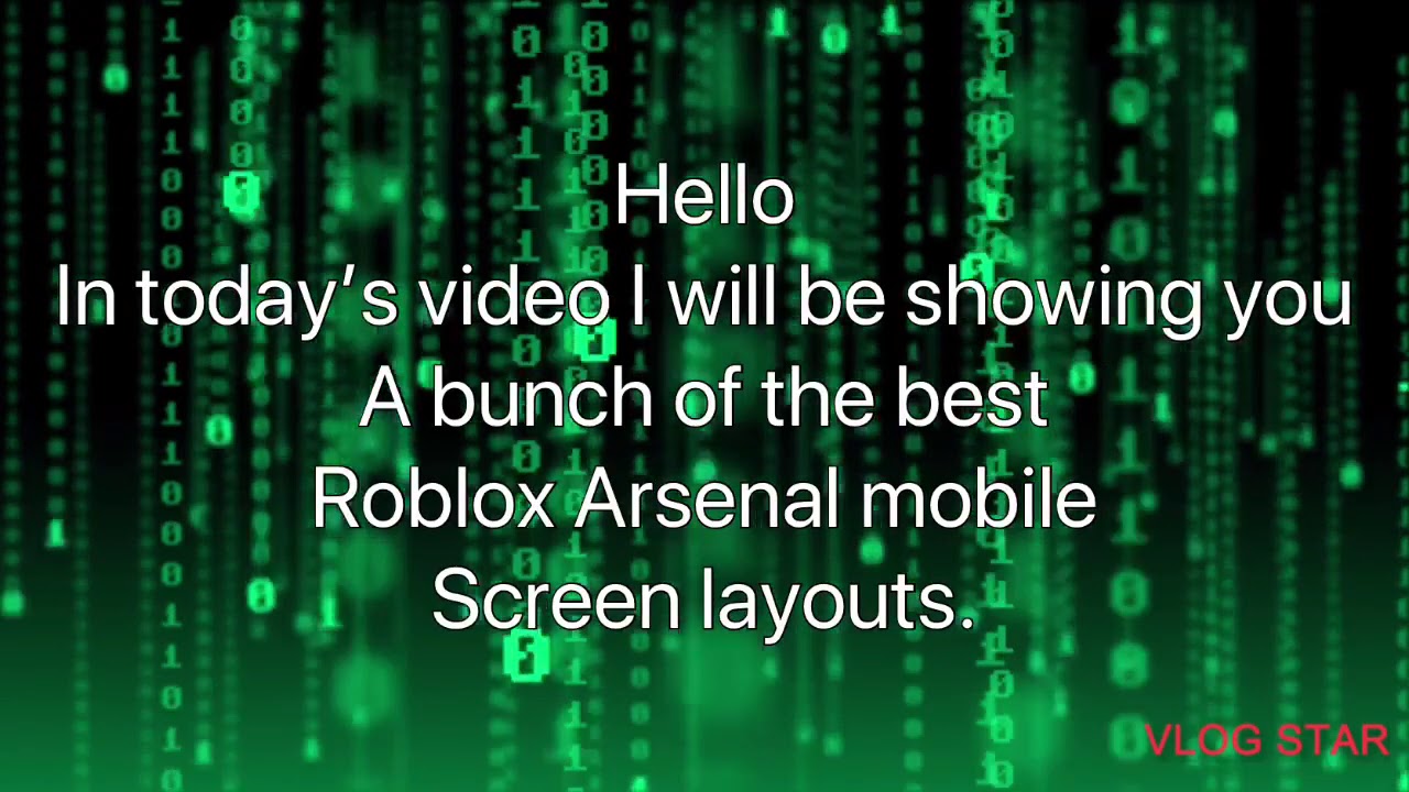 Best roblox Arsenal mobile layouts - YouTube