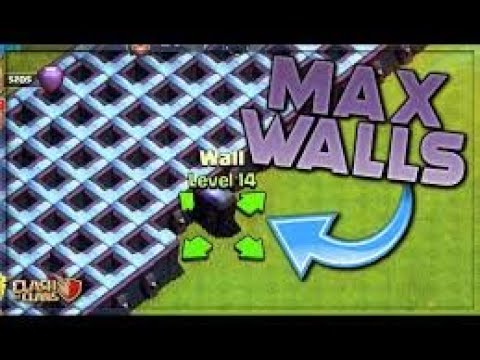 LET'S MAX TH13 WALLS And BASE VISIT #clashofclans #coc #shortslive # ...