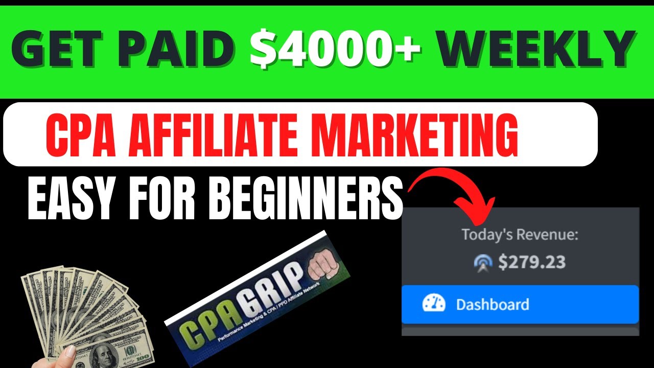 Get Paid $4000+ Weekly Promoting CPA Offers | Make Money With CPA ...