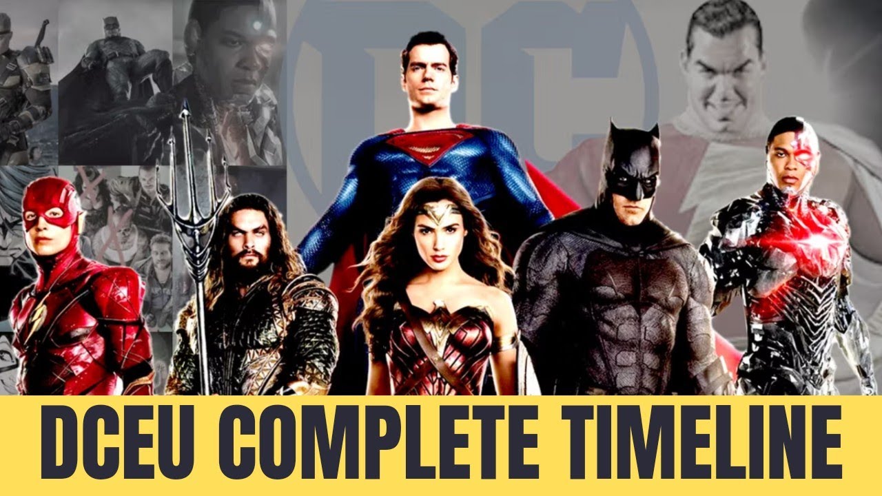 The Complete Timeline Of The DCEU - YouTube
