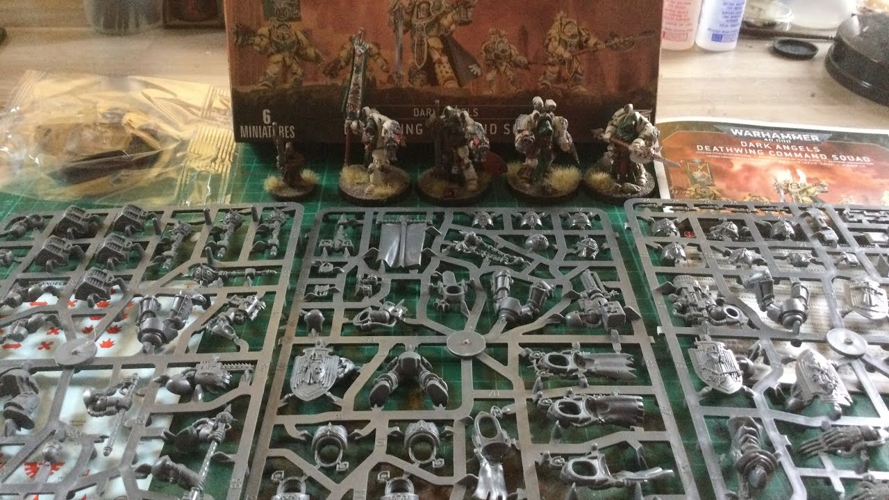 What’s in the box? - Warhammer 40K Deathwing Command Squad - YouTube