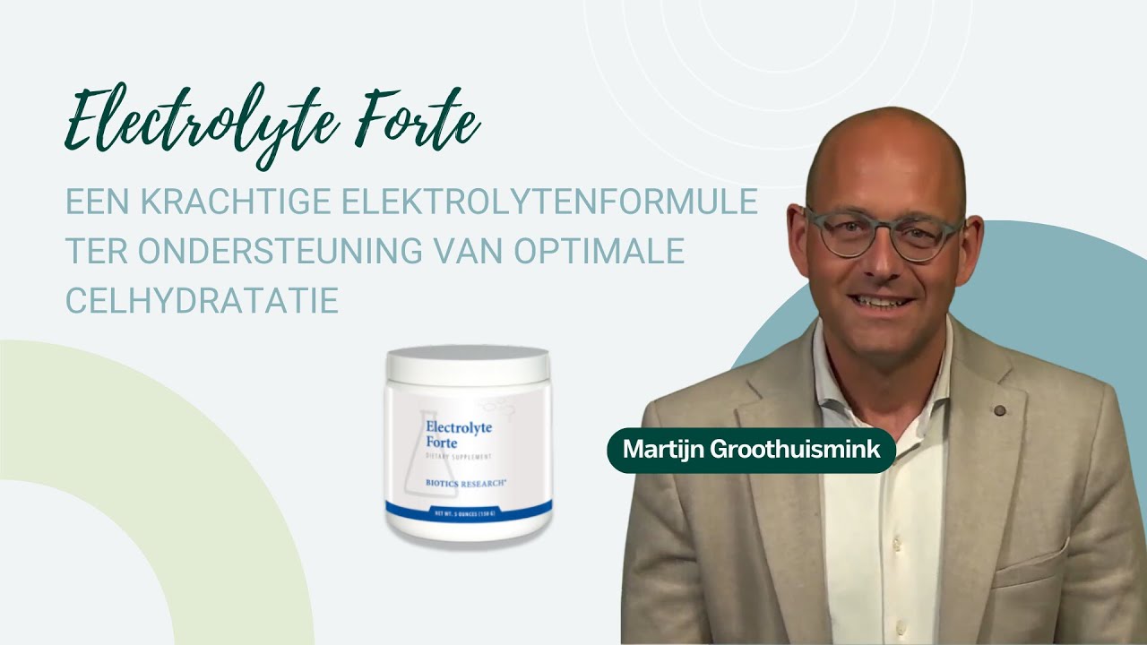 🆕 Ontdek ons nieuwste product: Electrolyte Forte. - YouTube