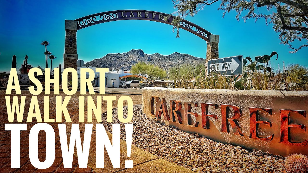 A Short Walk into Town! - YouTube