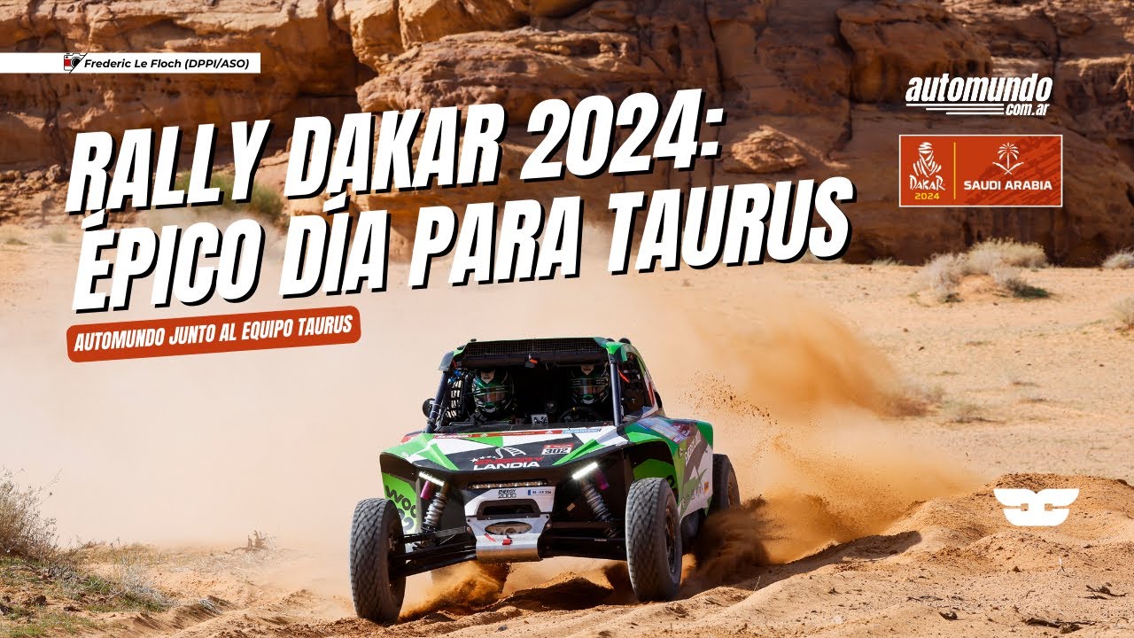 🔴 RALLY DAKAR 2024: Vivimos el prólogo junto al equipo Taurus - YouTube