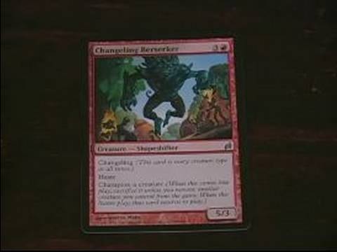 Magic the Gathering: Guide to Red Cards : Changling Berserke Cards in ...