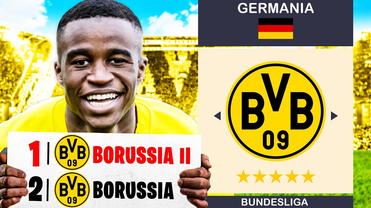 REBUILDING del BORUSSIA 2 finchè non DIVENTA la PRIMA SQUADRA di DORTMUND! - YouTube