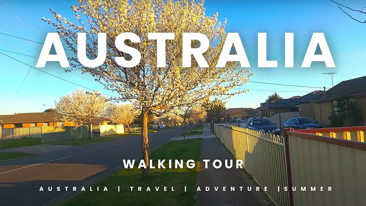 Albanvale VIC Melbourne Australia Walking Tour - George StreetEvening ...