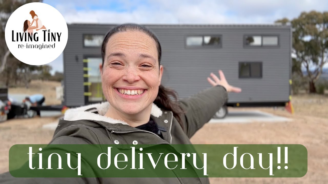 Episode 5 | Tiny House Delivery Day!! | LJM Tiny Homes | Tiny House ...