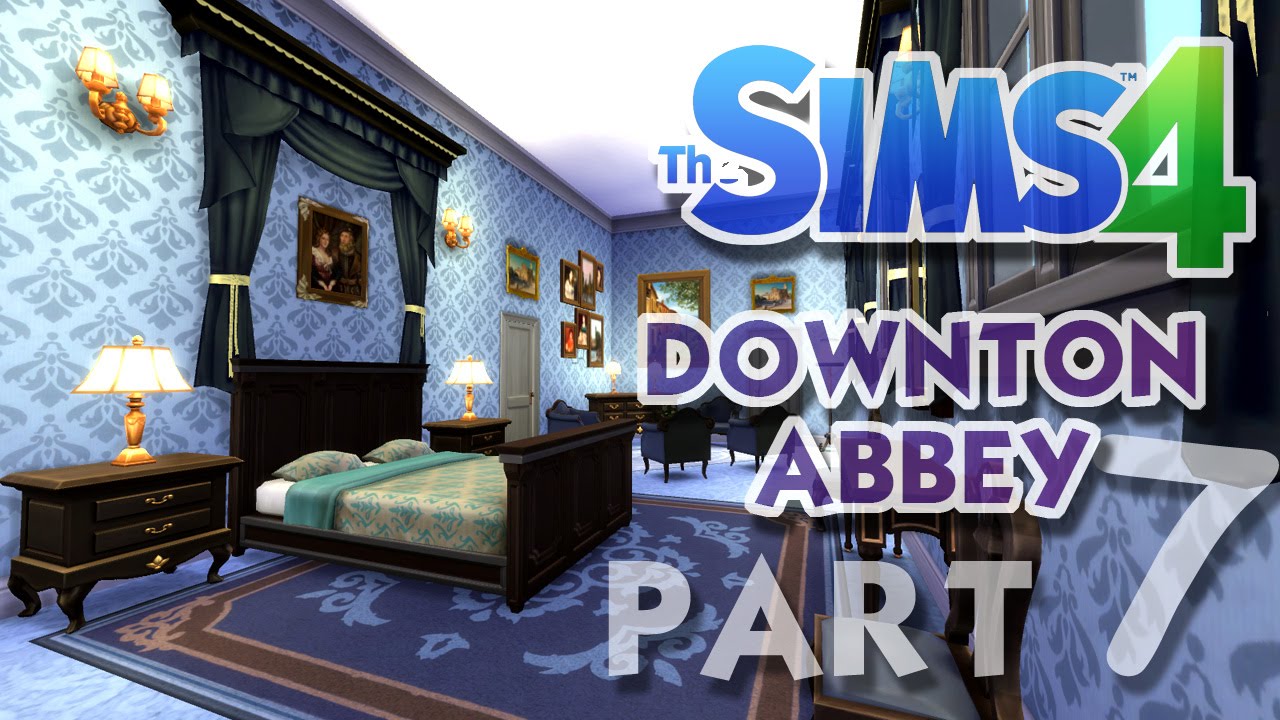 The Sims 4 House Building: Downton Abbey / Highclere Castle - Part 7 ...