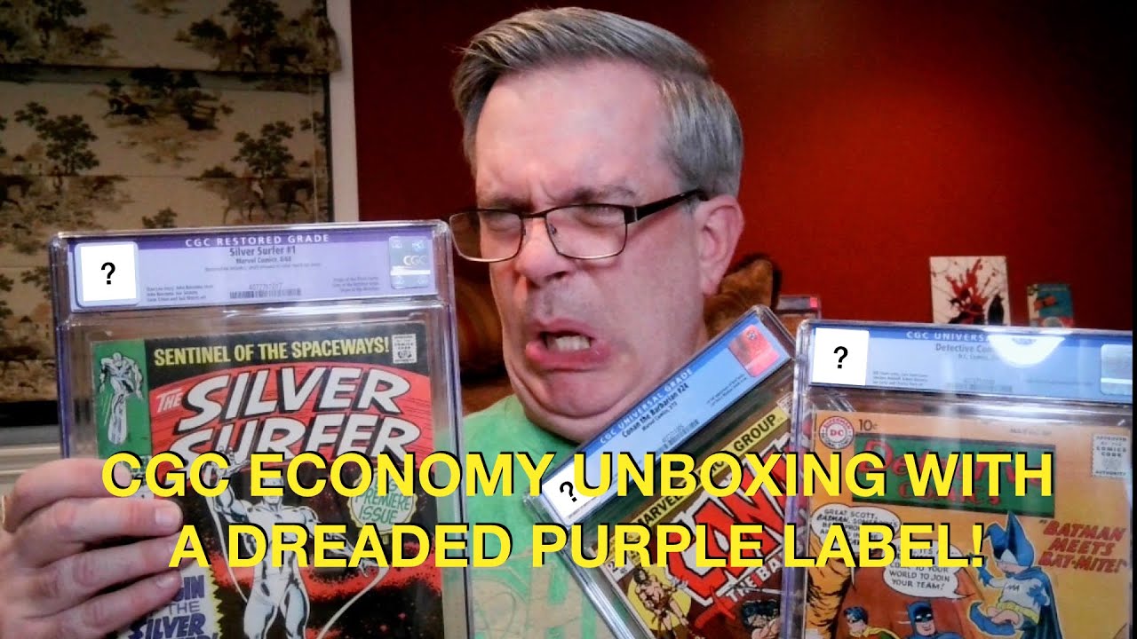 CGC Economy Unboxing with a Dreaded Purple Label! - YouTube