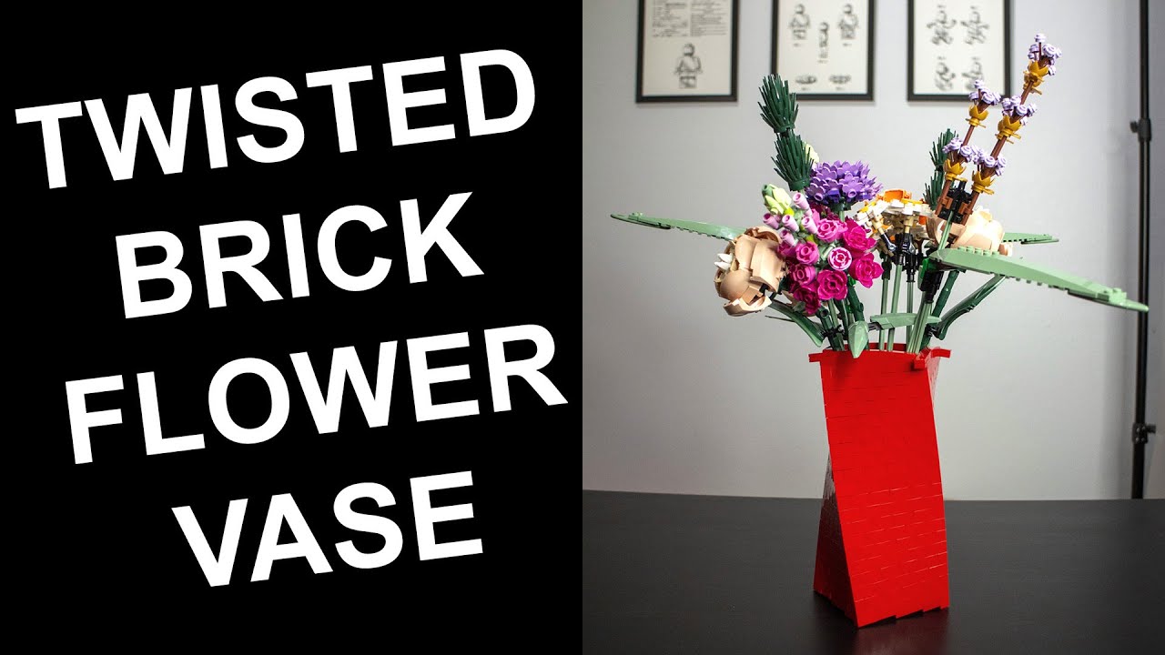 Build your own "Twisted Brick" flower vase! - YouTube