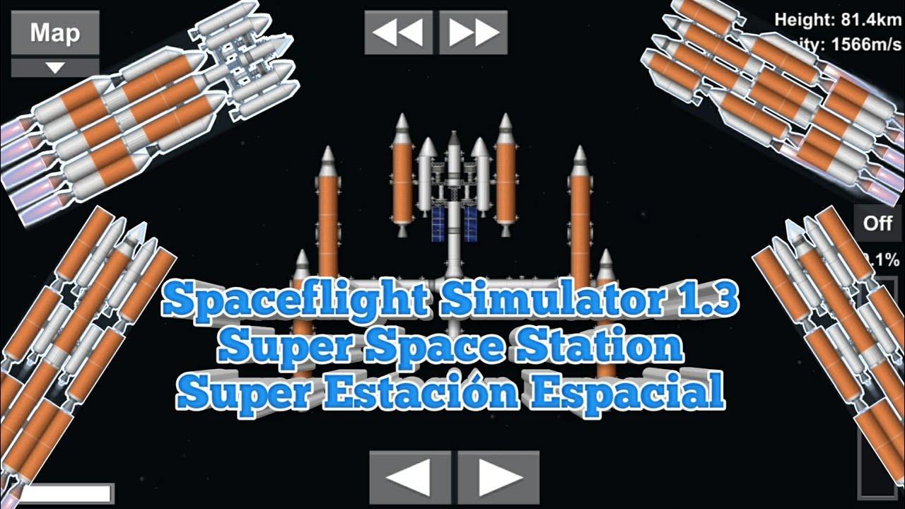 Spaceflight Simulator 1.3 - Super Space Station | Super Estación ...
