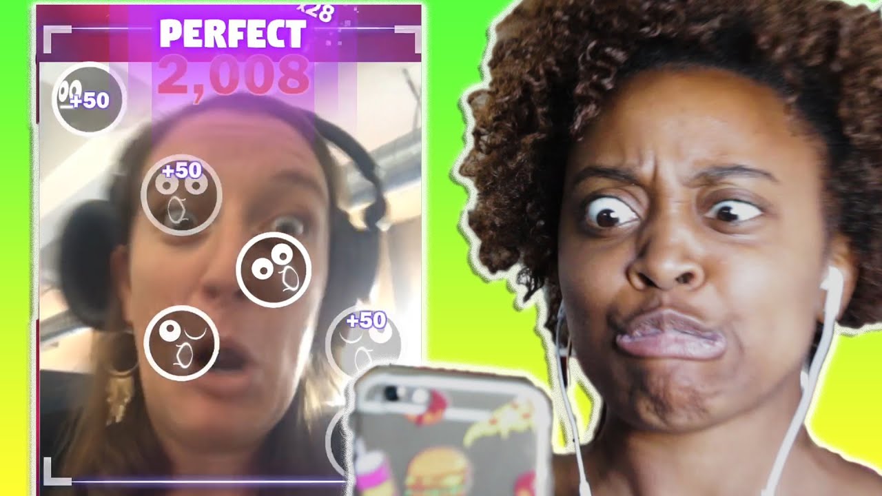 People Try The FaceDance Challenge - YouTube