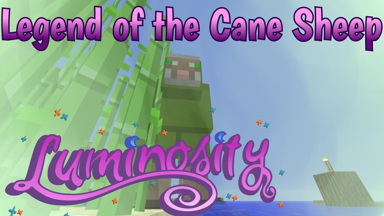 Legend of the Cane Sheep [Luminosity Minecraft Short] - YouTube
