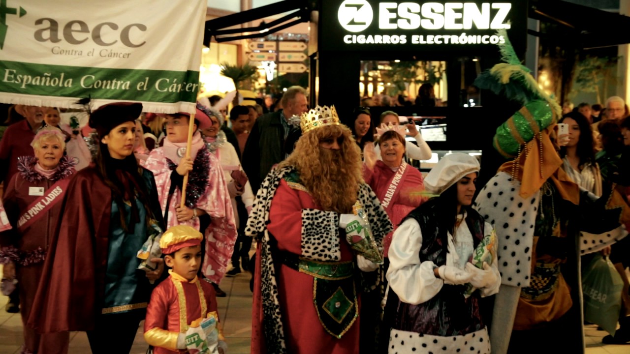 Reyes Magos 2017 en Zenia Boulevard - YouTube