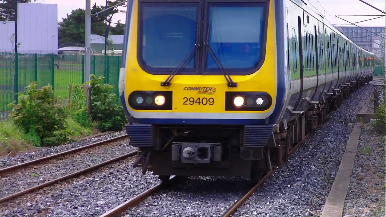 Irish Rail DMU Commuter train Number 29409 - YouTube