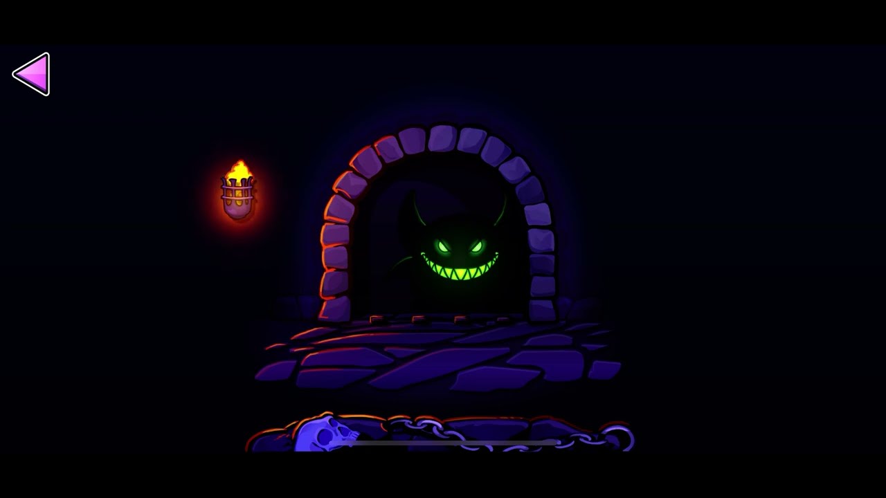Geometry Dash - Opening the Gate and Releasing the Monster - YouTube