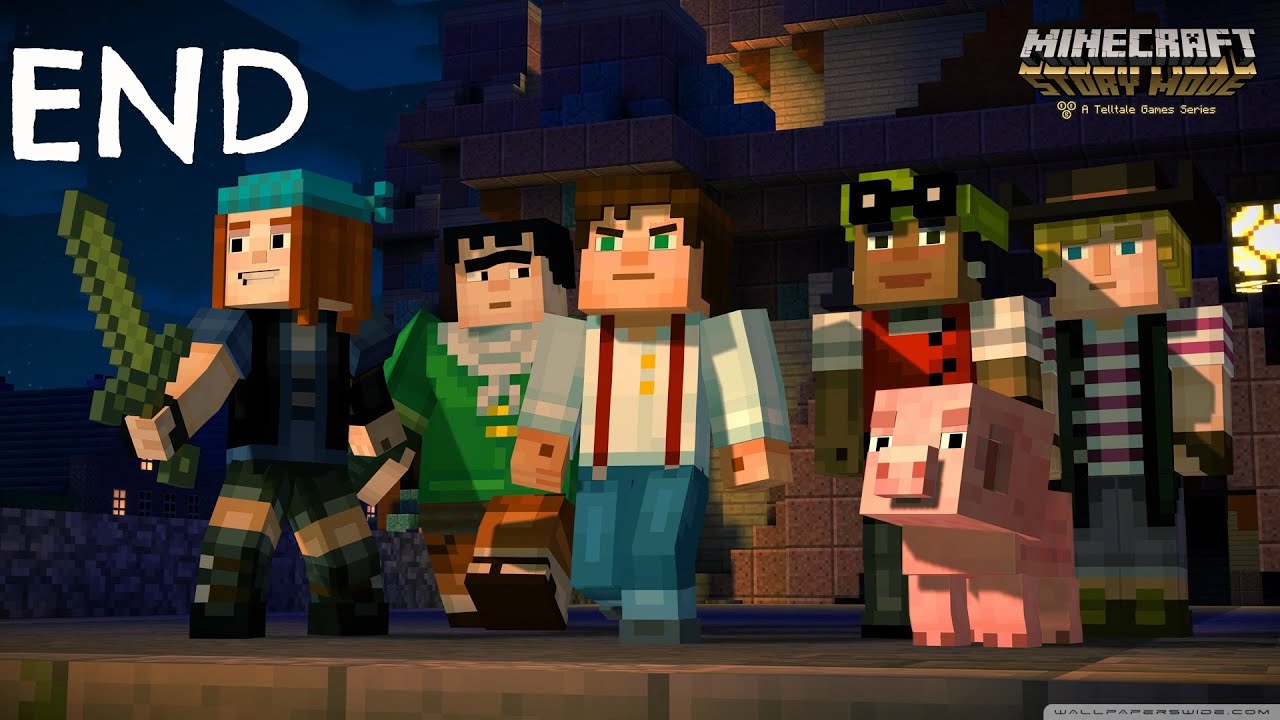 Minecraft Story Mode Ending - Gameplay Walkthrough Part 5 - Episode 1 ...