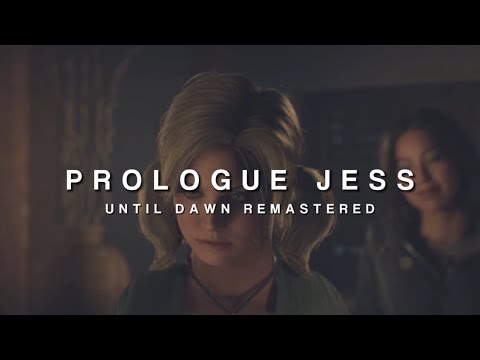 All Jess Prologue Scenes for Editing | Until Dawn Remastered - YouTube