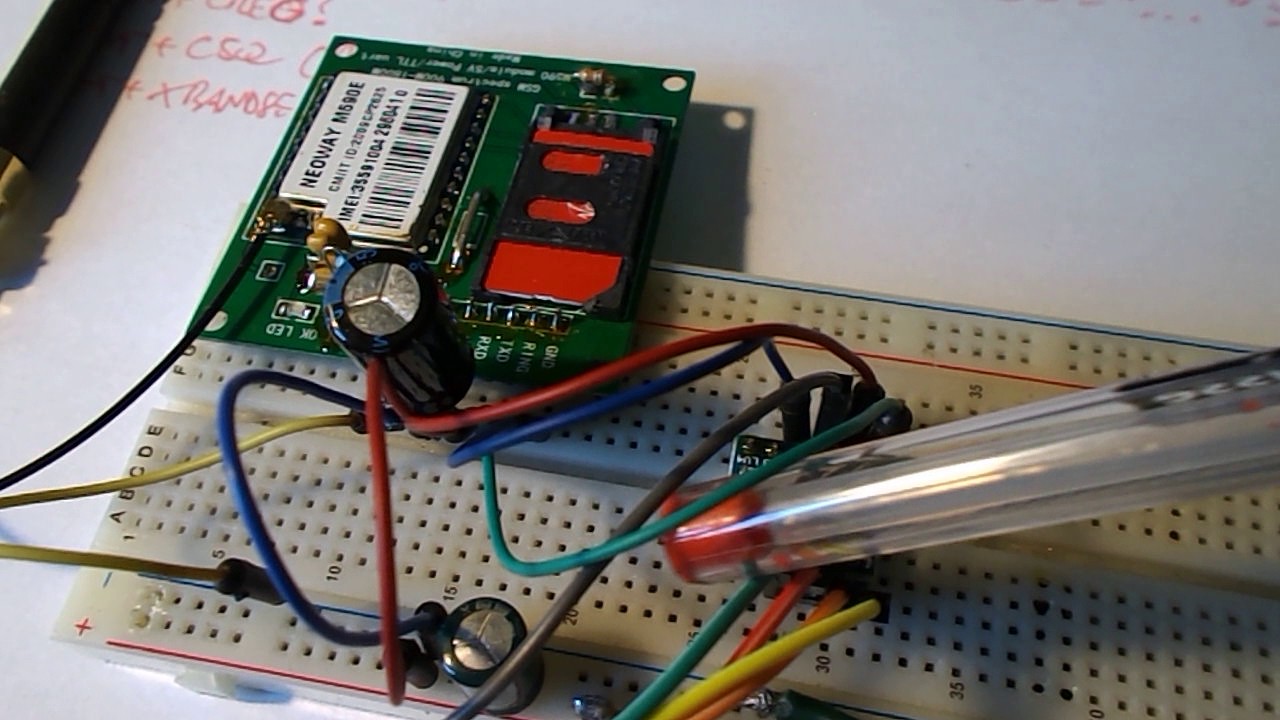 Modem GSM/GPRS Neoway M590E - test - YouTube