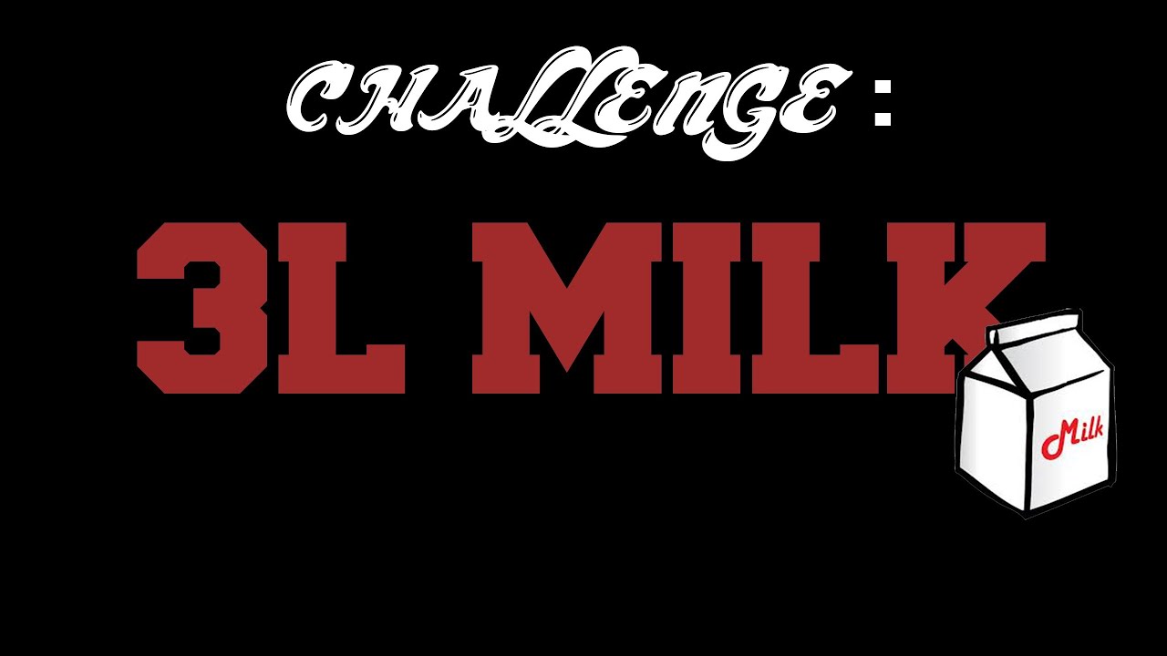 3L MILK CHALLENGE | Mickey Murphy - YouTube