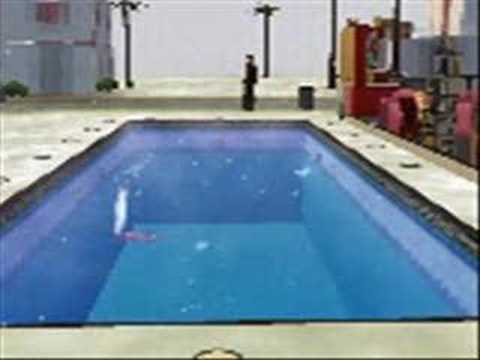 the sims 2 seasons: drowning sim - YouTube