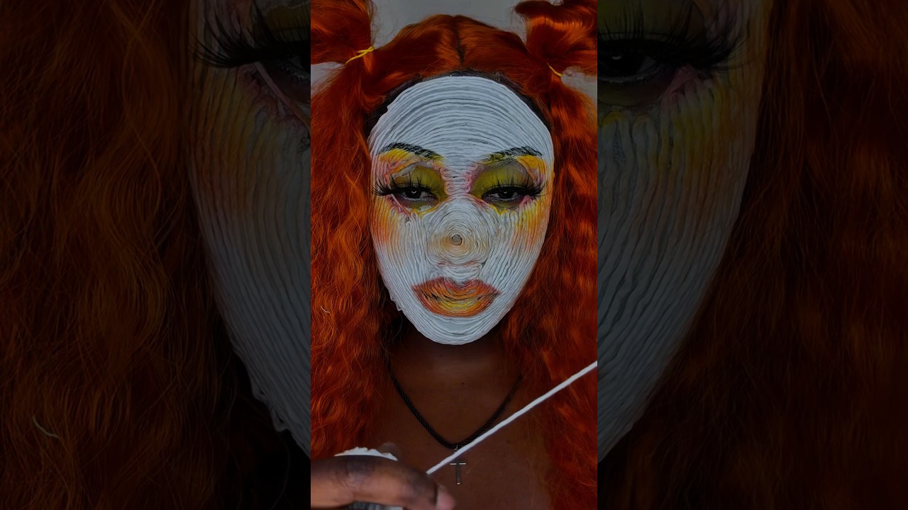 Yarn makeup - YouTube