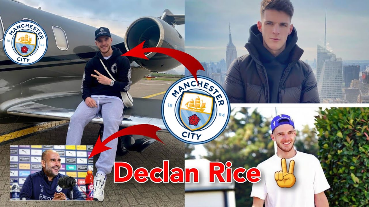 Manchester City have officially submitted bid to sign Declan Rice. pep ...