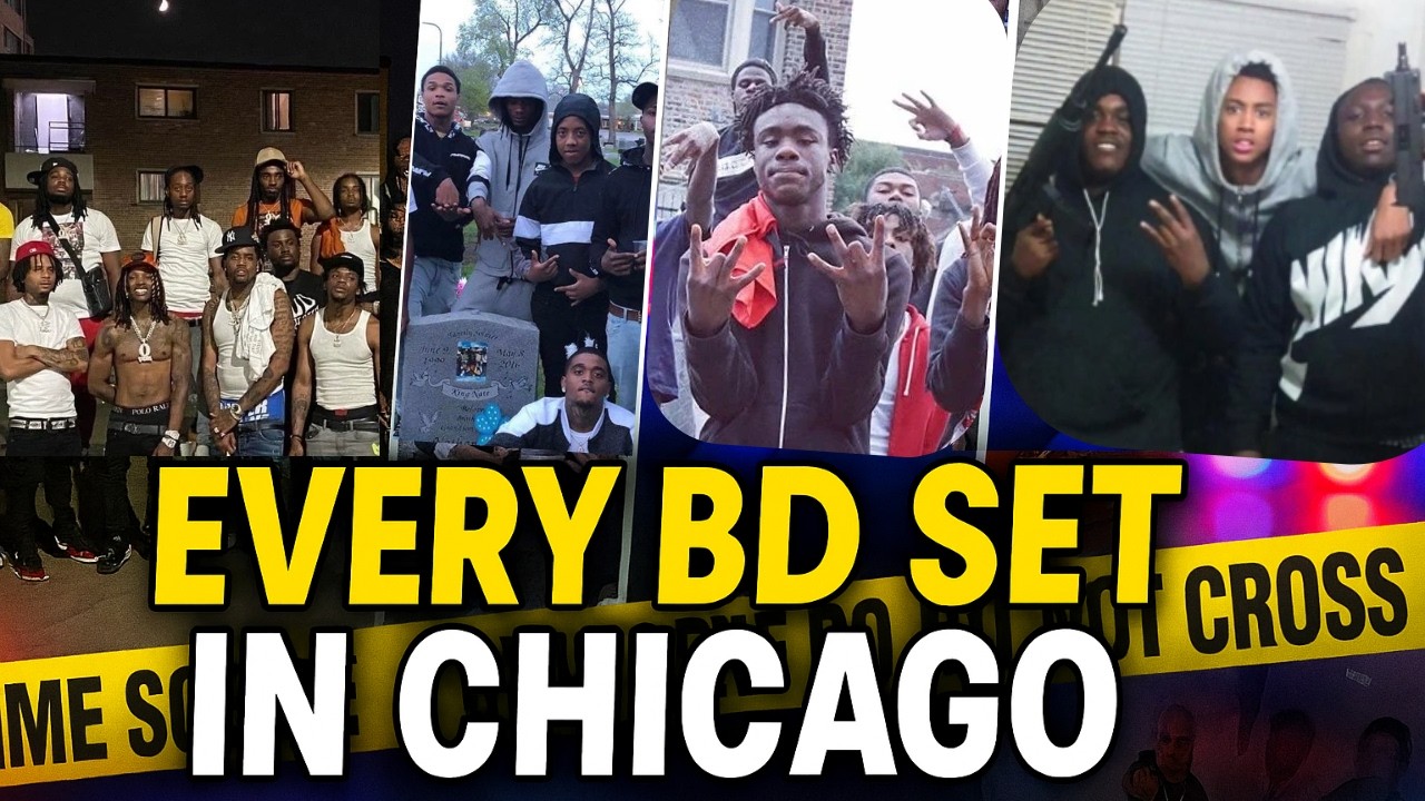 All Active BD Sets Running Chicago Streets in 2025 - YouTube