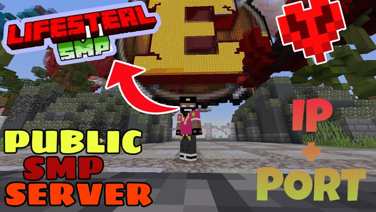 Best Minecraft public lifesteal server for java/bedrock || join now 1. ...