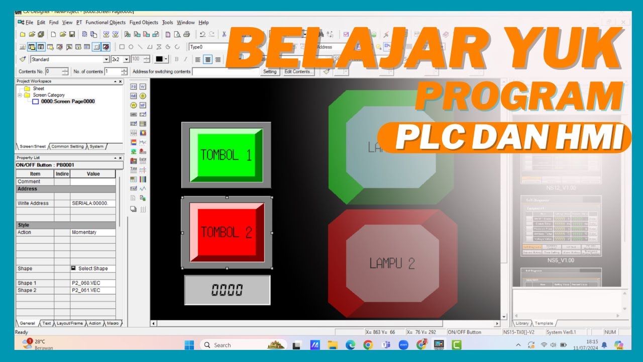 Belajar Santai: Mastering PLC dan HMI Sambil Santai di Waktu Luang - YouTube