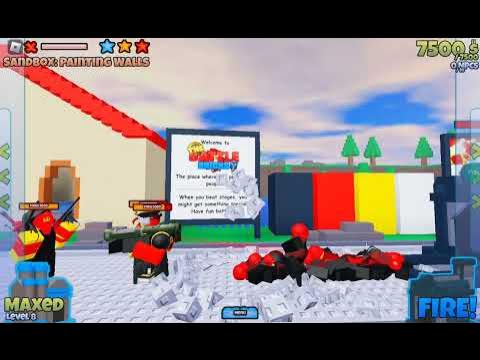 having fun in the battle bricks sandbox mode. - YouTube