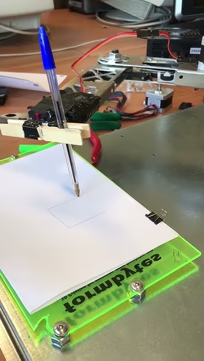 Primera prueba con turing drawing y arduino - YouTube