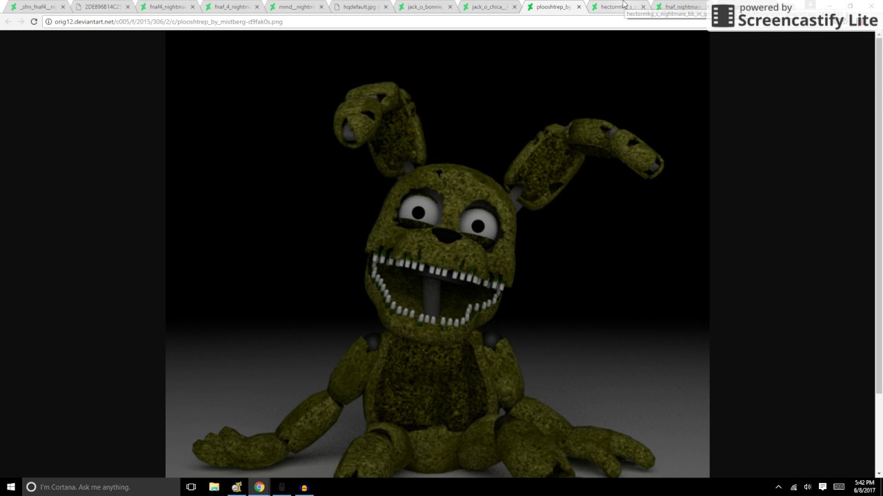 Fnaf Nightmare Animatronics Sing Fnaf Song - YouTube