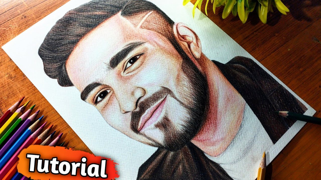 Drawing Techno gamerz with color pencils / Techno gamers drawing ...