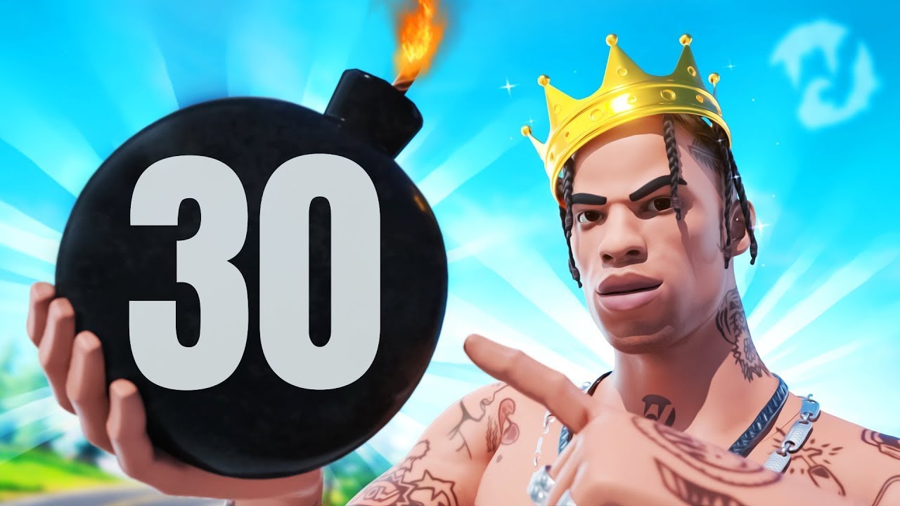 30 BOMB in arena chapter 4... - YouTube
