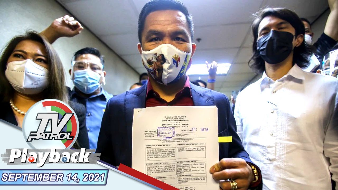 TV Patrol Playback | September 14, 2021 - YouTube